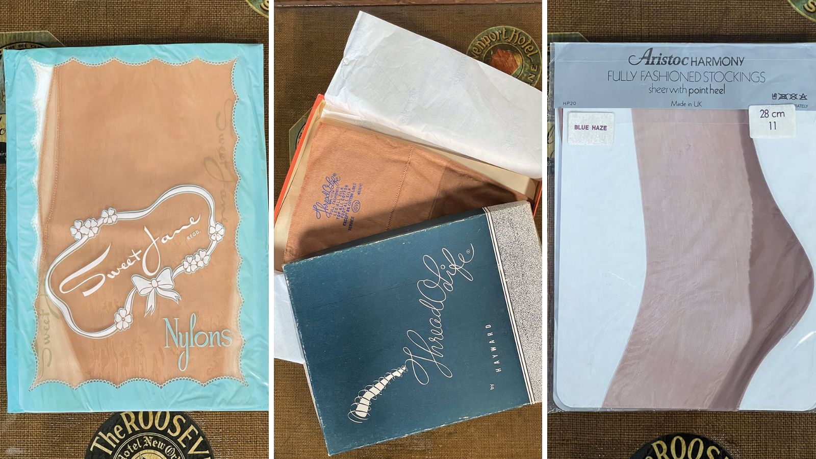 True Vintage Fully Fashioned and Seamless RHT Stockings - What Katie Did